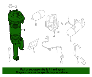 2016-2024 BMW | Strut Assembly | 37-10-7-915-954 | OEM Vehicle Parts