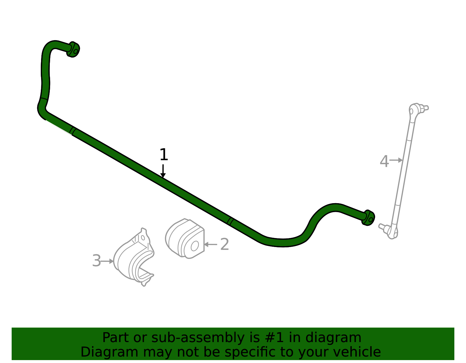 Stabilizer Bar | 31356793639 | BMW OEM Parts Store