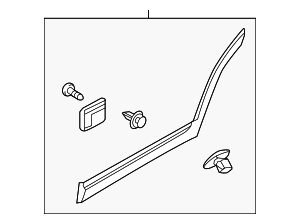 2016-2020 Kia Sorento Body Side Molding 87732-C6000 | OEM Parts Online