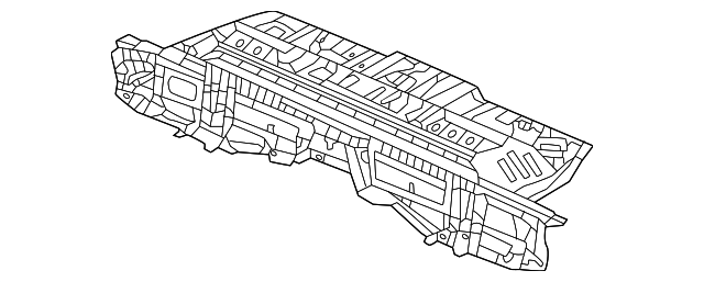 65700-T20-A00ZZ - 2022-2025 Honda Civic - Center Cross-Member | Honda ...