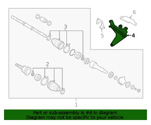 2019-2025 Nissan Altima Bearing Support 39780-6CC0A | Ziegler Nissan of ...