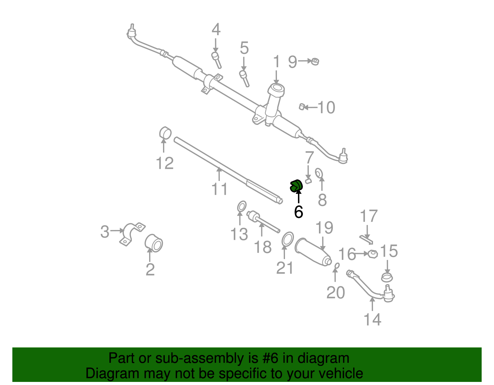 56522-1H000 - Yoke - 2008-2012 Hyundai Elantra | World OEM Parts Hyundai