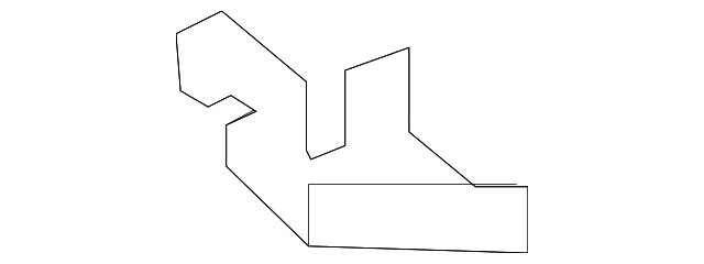 51-71-7-203-490 - Fender Liner Support Bracket - 2009-2019 BMW ...