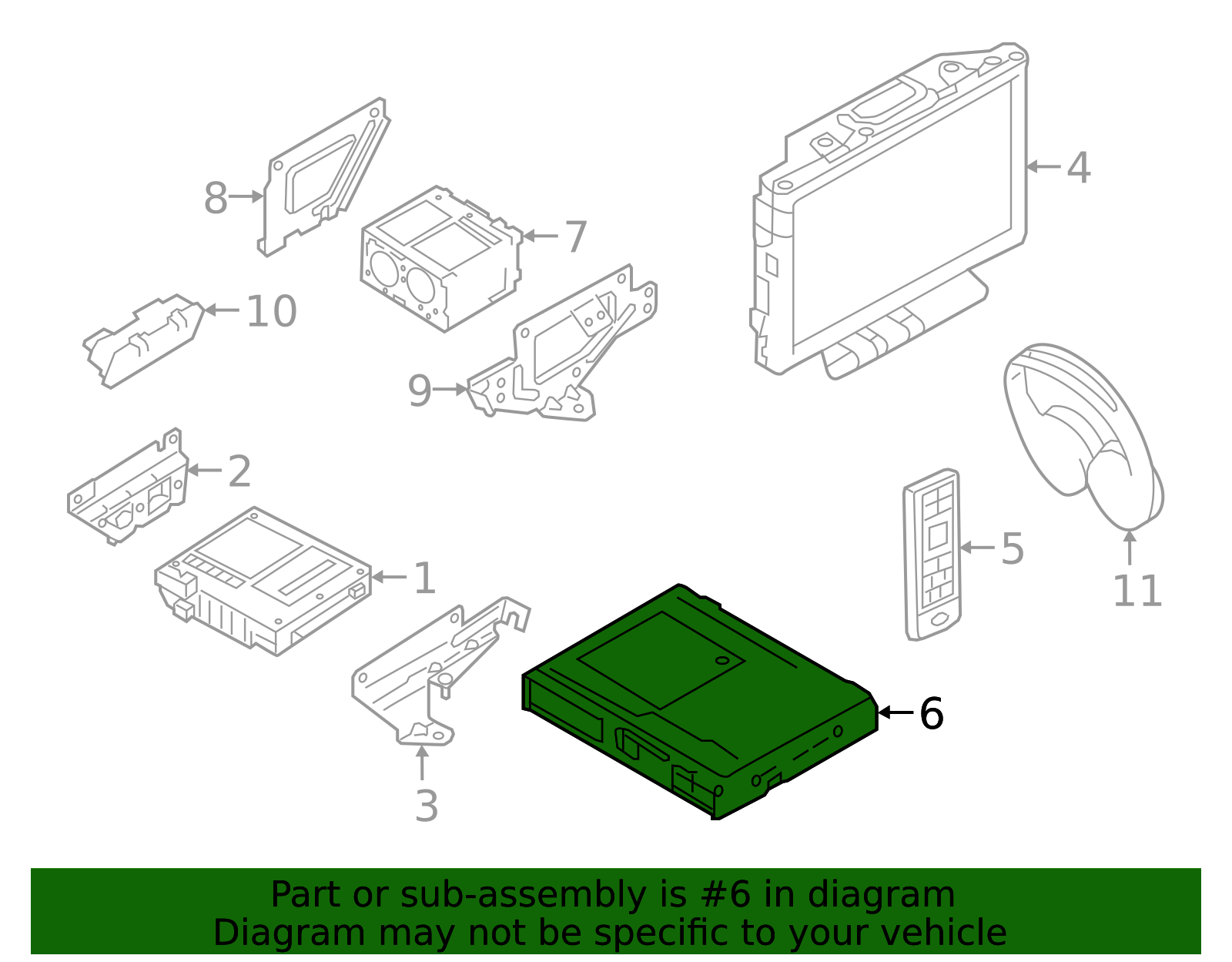 Genuine Infotainment Display Control Module for 2014-2023 Land Rover ...