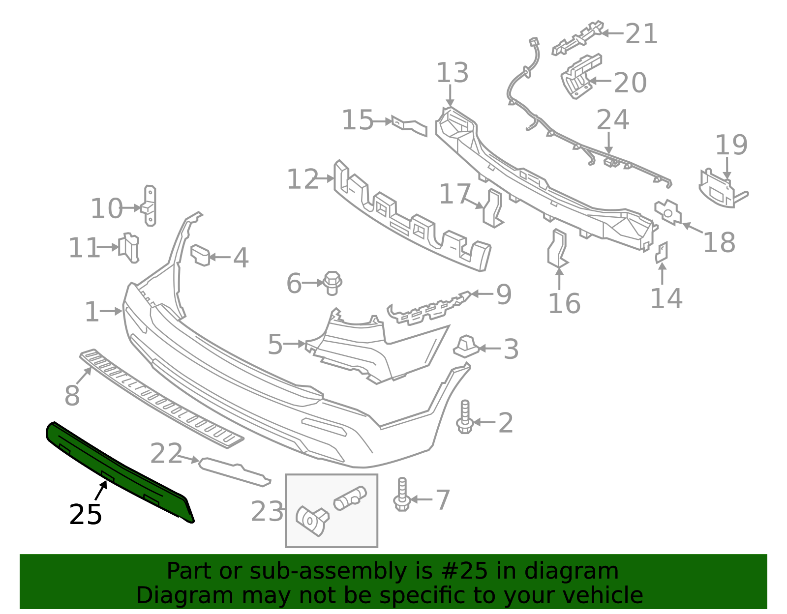 86612-1U200 - Skid Plate 2011-2013 Kia Sorento | Kia.Parts Store