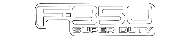 Genuine Ford 5c3z 9942528 Ca Nameplate