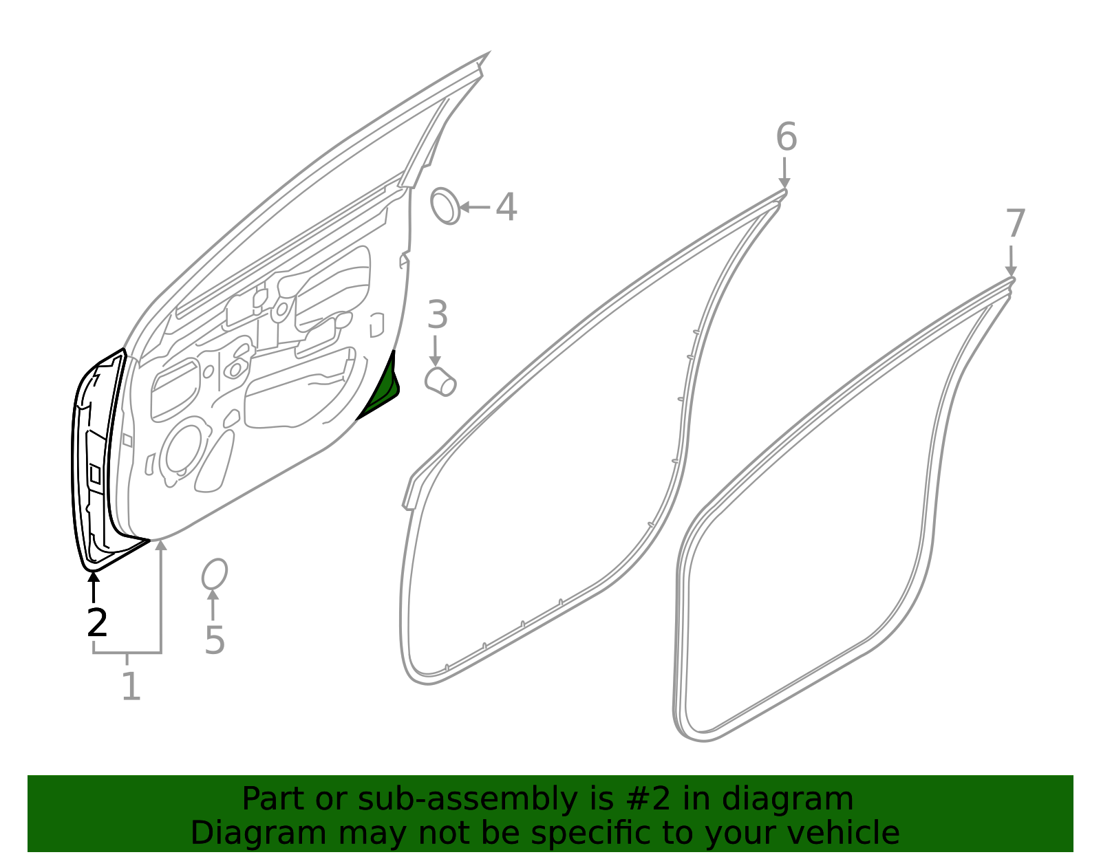 76121-H8000 - Outer Panel 2018-2023 Kia Rio | Kia.Parts Store