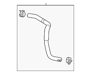 55512939 - High-Quality Upper Return Hose for AutoNation Parts