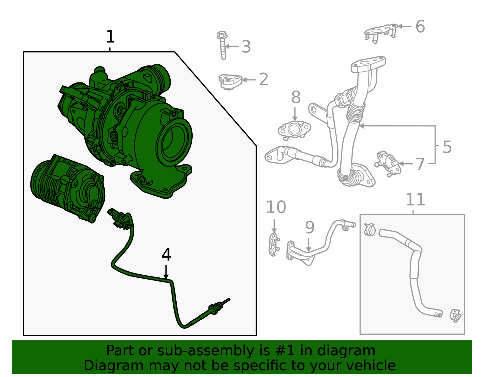2025 GM Turbocharger 40009287 | Capital Chevy Parts