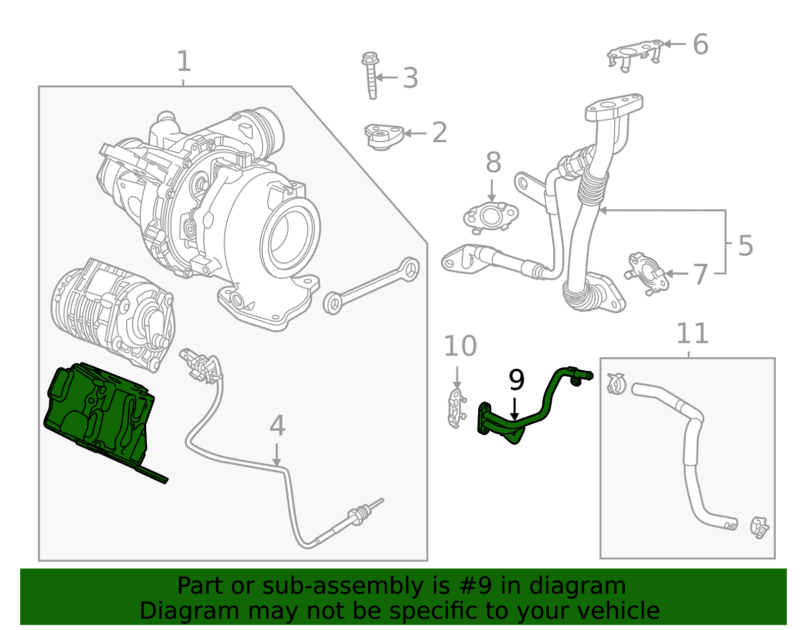 55512939 - 2021-2024 GM - Engine Coolant Air Bleed Pipe | Partners Chevy