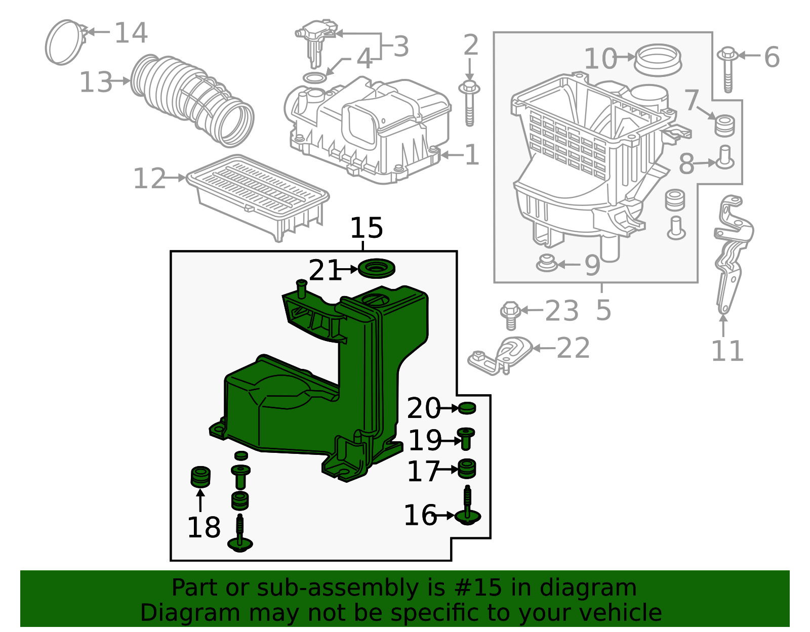 2018-2021 Honda Civic Engine Air Intake Resonator 17230-5AA-A10 | OEM ...