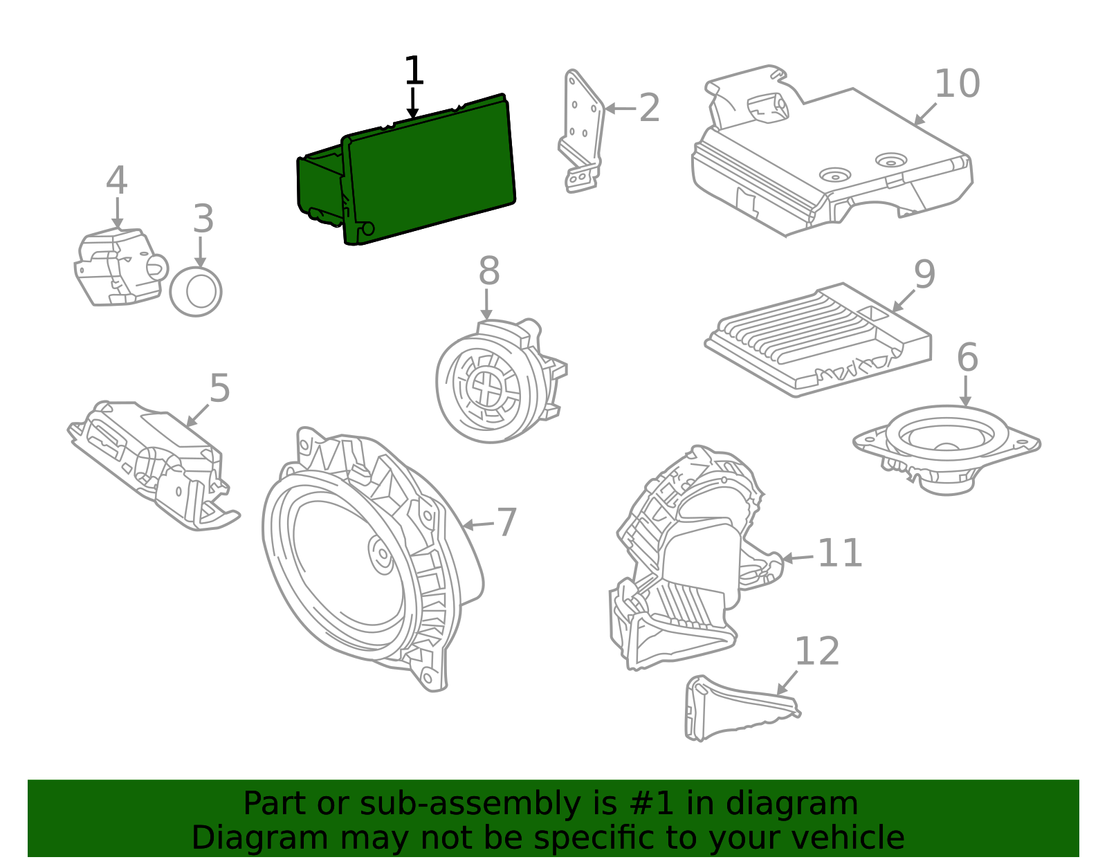86100-0C362 - Receiver Assembly Radio 2022-2024 Toyota Tundra | Longo ...
