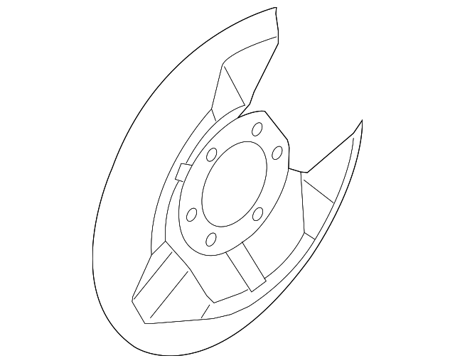 K011-26-261A - Mazda Splash Shield 2013-2017 Mazda | Performance Auto Parts