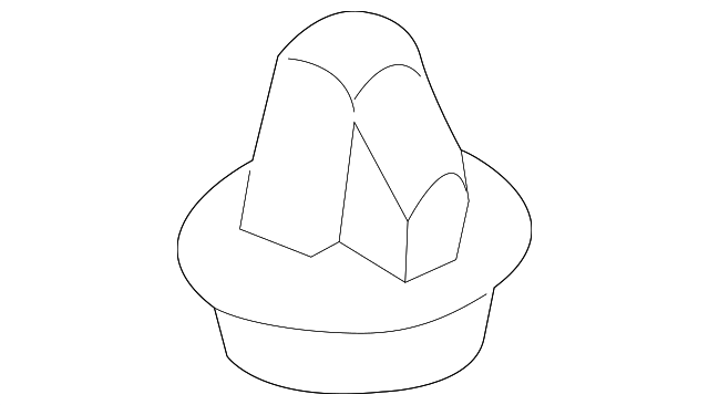 G18K-51-SJ3 - Rocker Molding Retainer Clip - 2001-2020 Mazda | Mazda ...