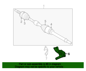 2017-2023 Nissan Bearing Support 39780-4BB0B | Ziegler Nissan of Orland ...