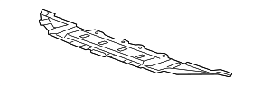 2011-2016 Chevrolet Front Bumper Fascia Lower Deflector 95212249 | Shop ...