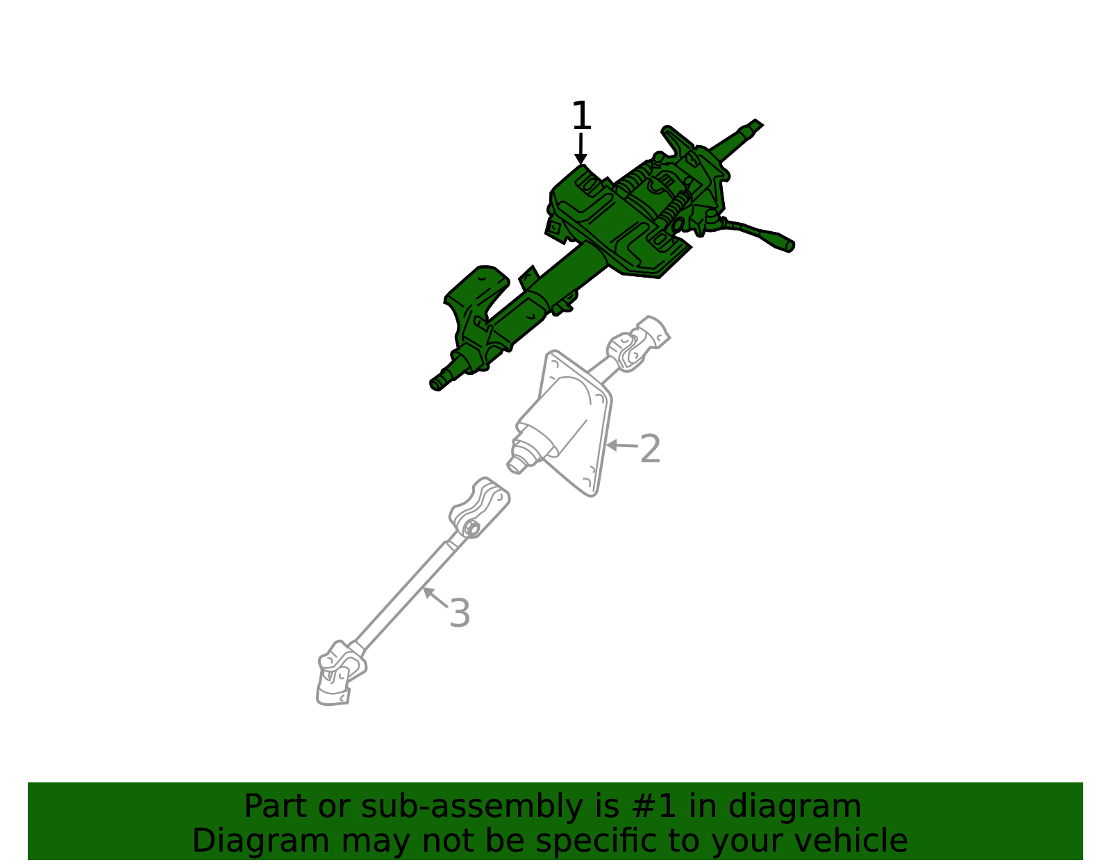 56300-3E200 - Steering Column 2005-2006 Kia Sorento | Kia.Parts Store