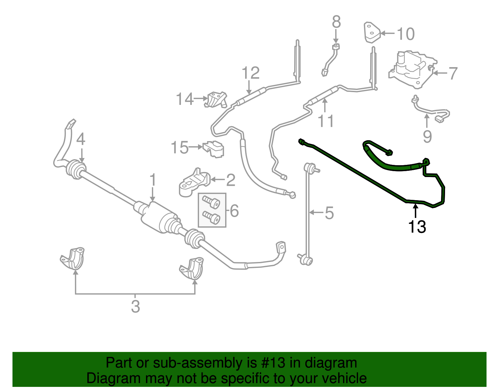 37-13-6-775-164 - Pressure Tube - 2010-2019 BMW | Buy BMW Parts Now