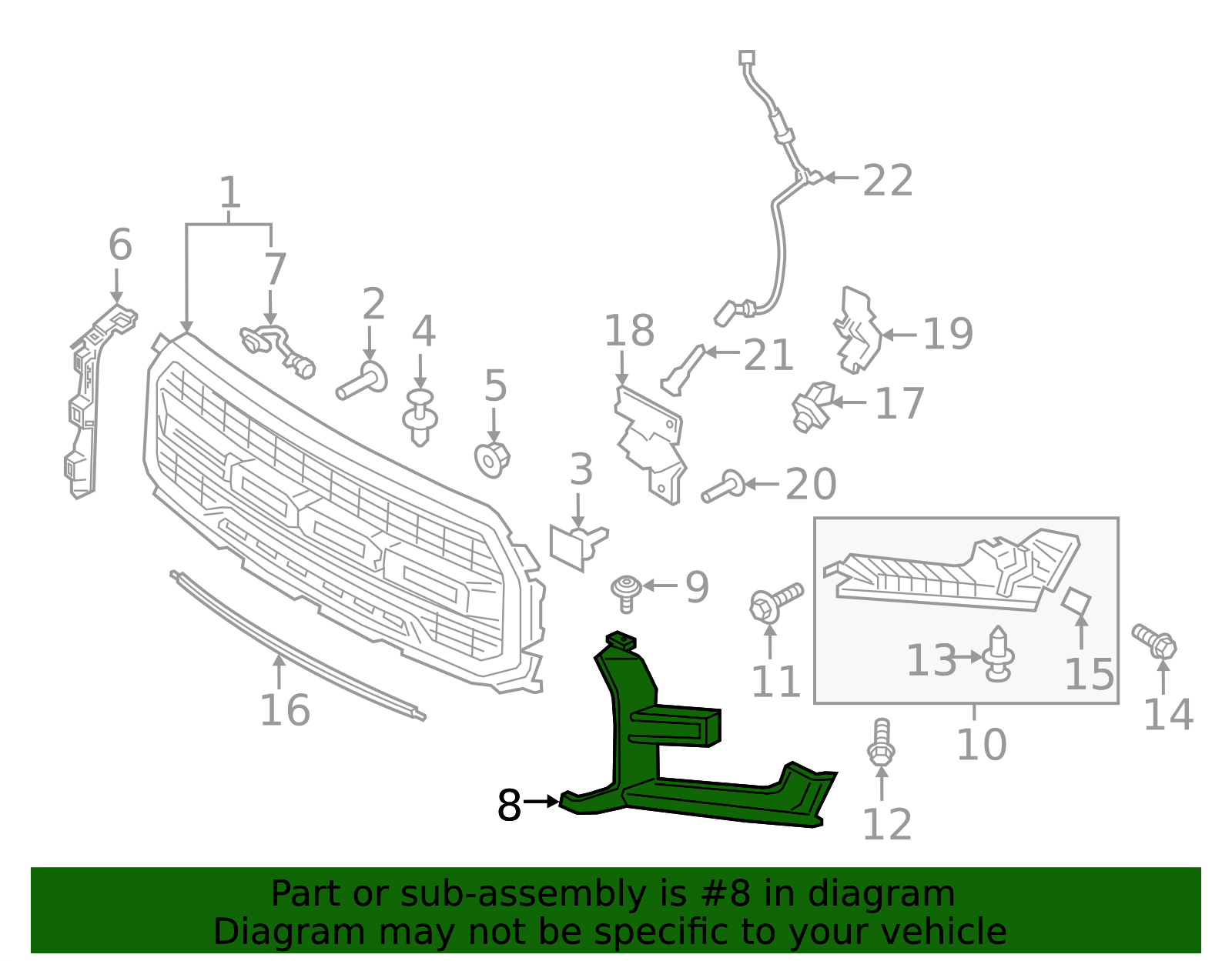 HL3Z-17C754-BPTM - Trim Molding - 2017-2020 Ford F-150 | Sunrise Ford Parts