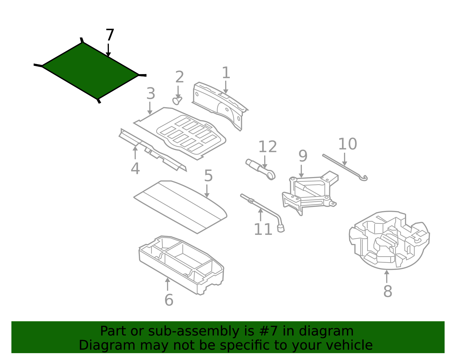 85790-1D100 - Cargo Net 2009-2013 Kia | Kia.Parts Store