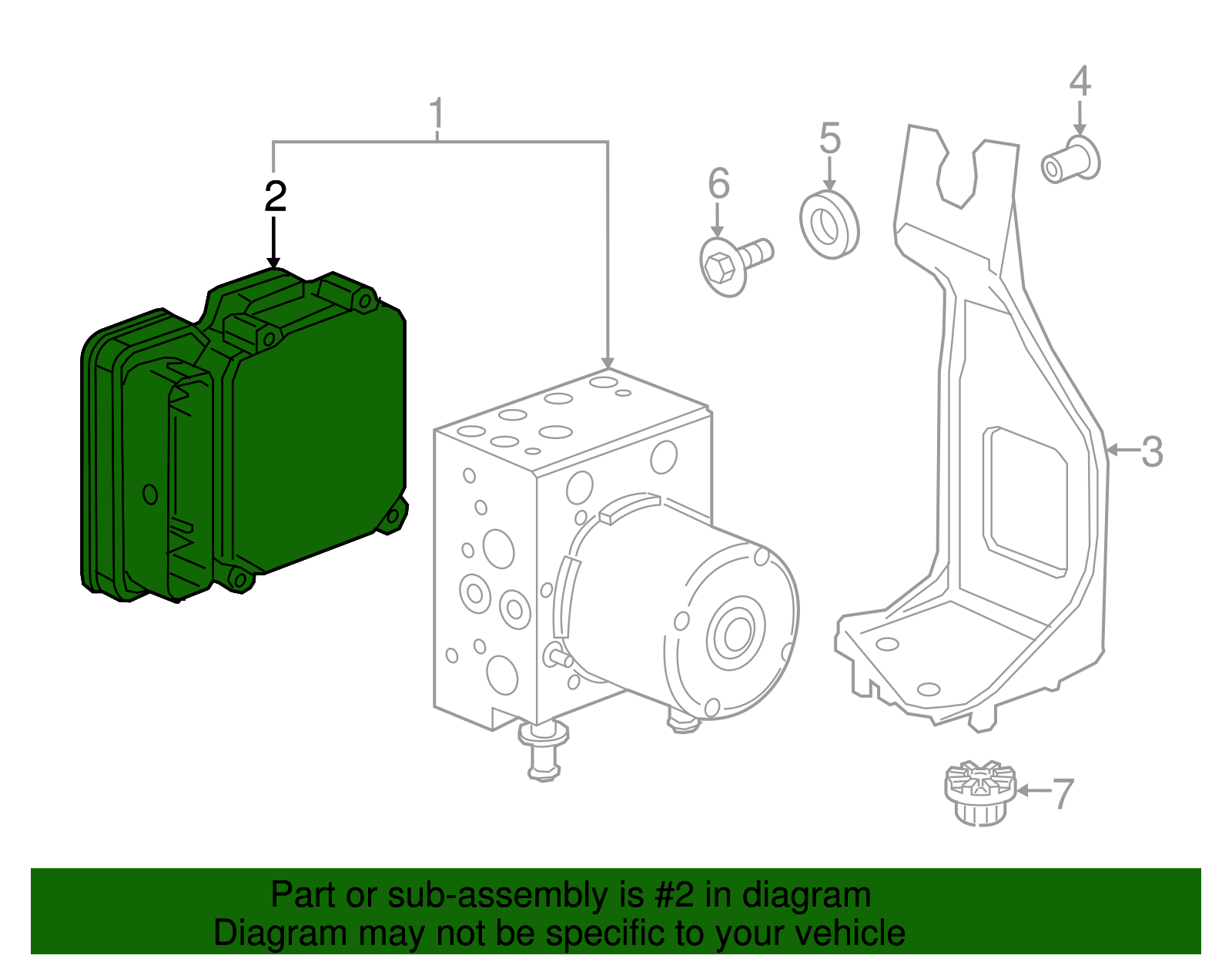 2016-2019 Chevrolet Electronic Brake Control Module 84088525 | Capital ...
