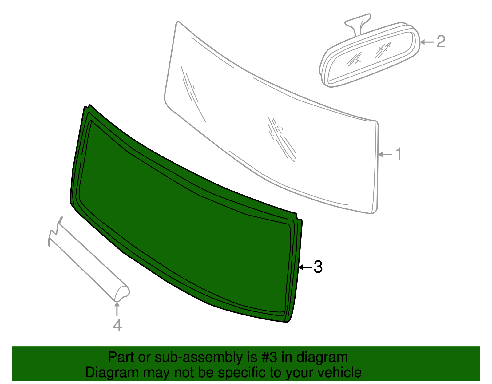 1999-2004 Land Rover Discovery | Reveal Molding | DCB101510 | Express ...