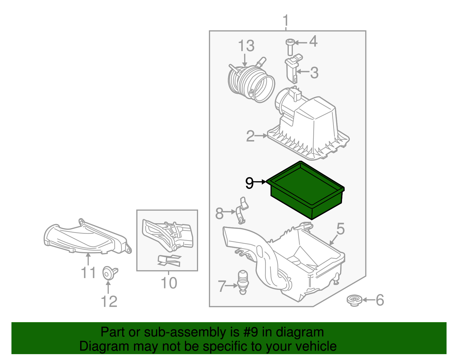 2013-2022 Ford | Motorcraft™ Engine Air Filter | FA-1910 | Walls' Ford ...
