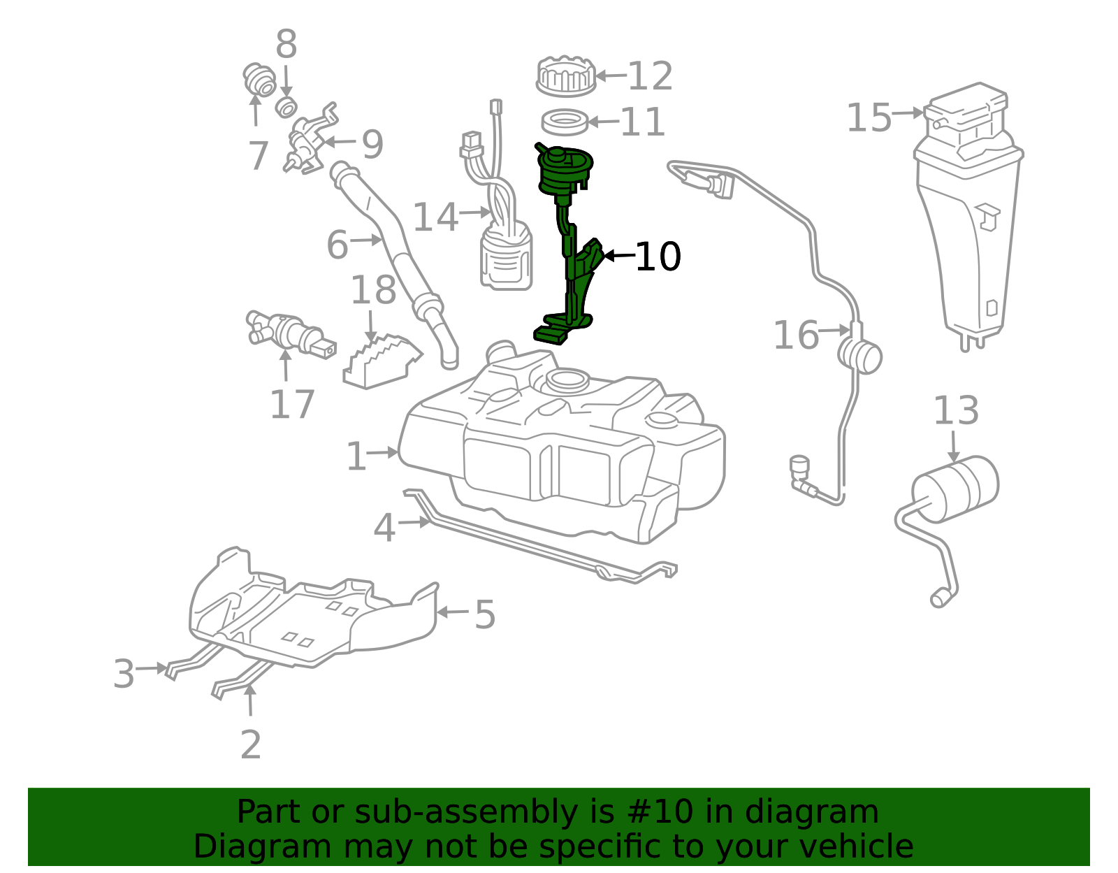 Genuine Porsche Fuel Gauge Sending Unit for 996-620-808-00 | Harper Porsche