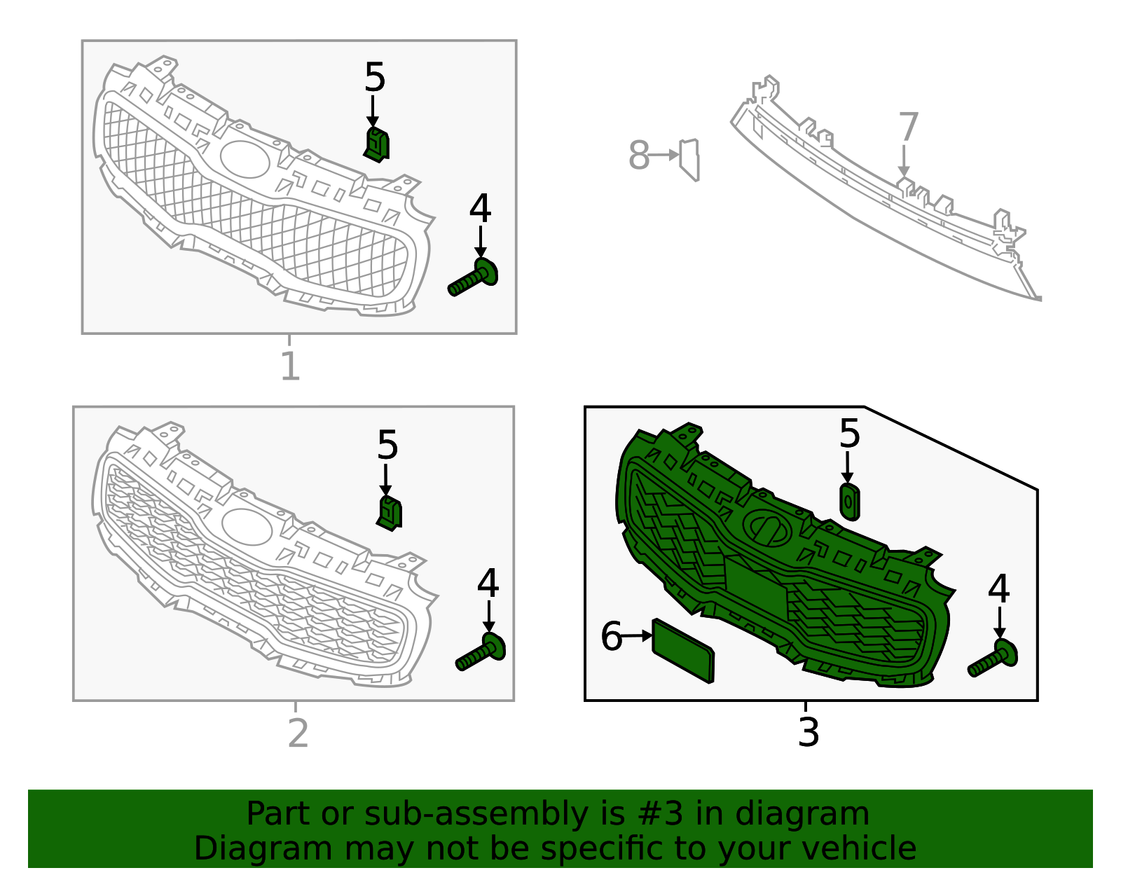 2020-2022 Kia Sportage OEM NEW 2020 Kia Sportage Radiator Grille ...