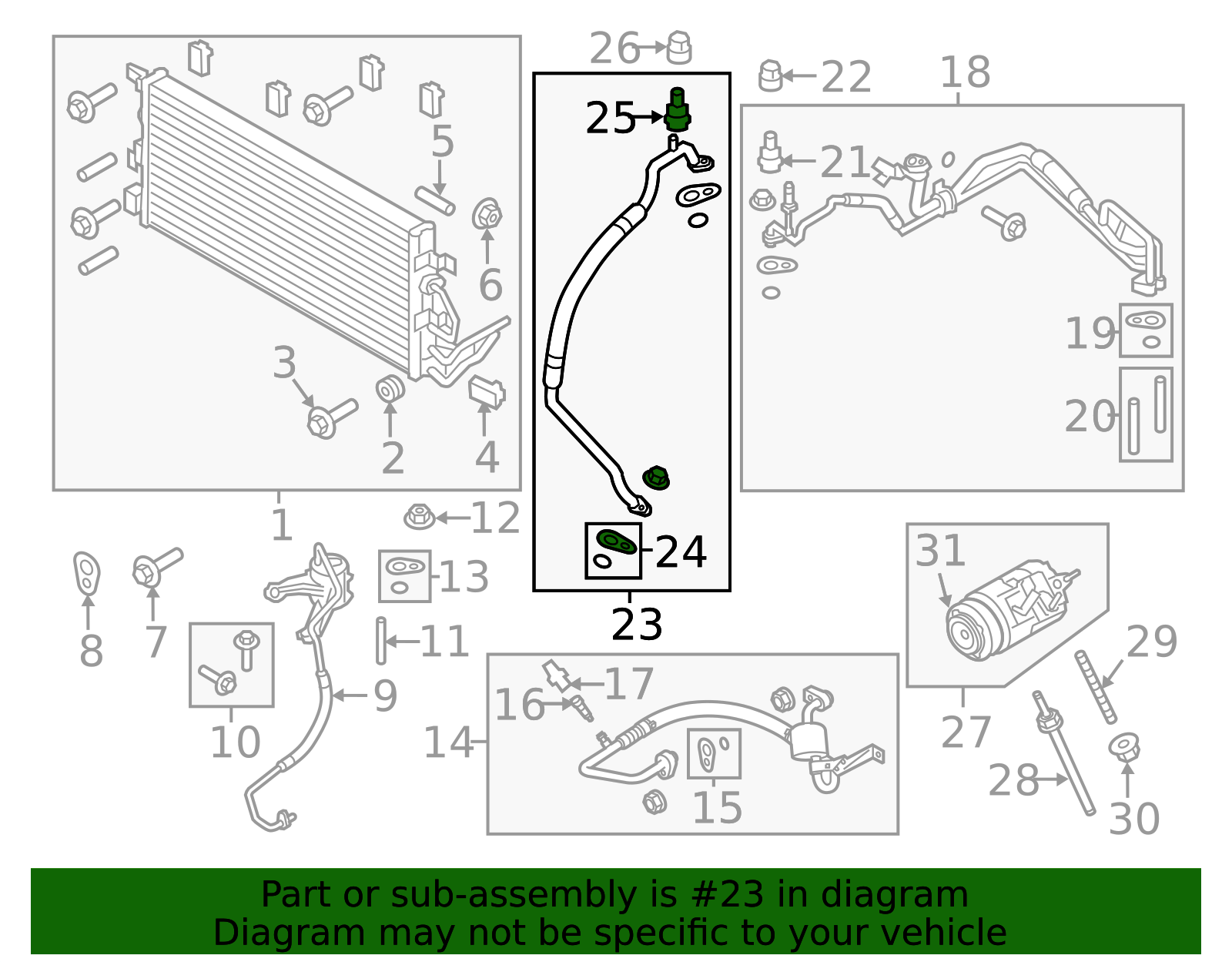 2013-2019 Ford Suction Hose DB5Z-19867-E | Ford OEM Parts Outlet
