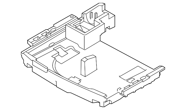 80A-012-109-S - Jack Carrier 2018-2025 Audi | Audi OEM Parts Guy