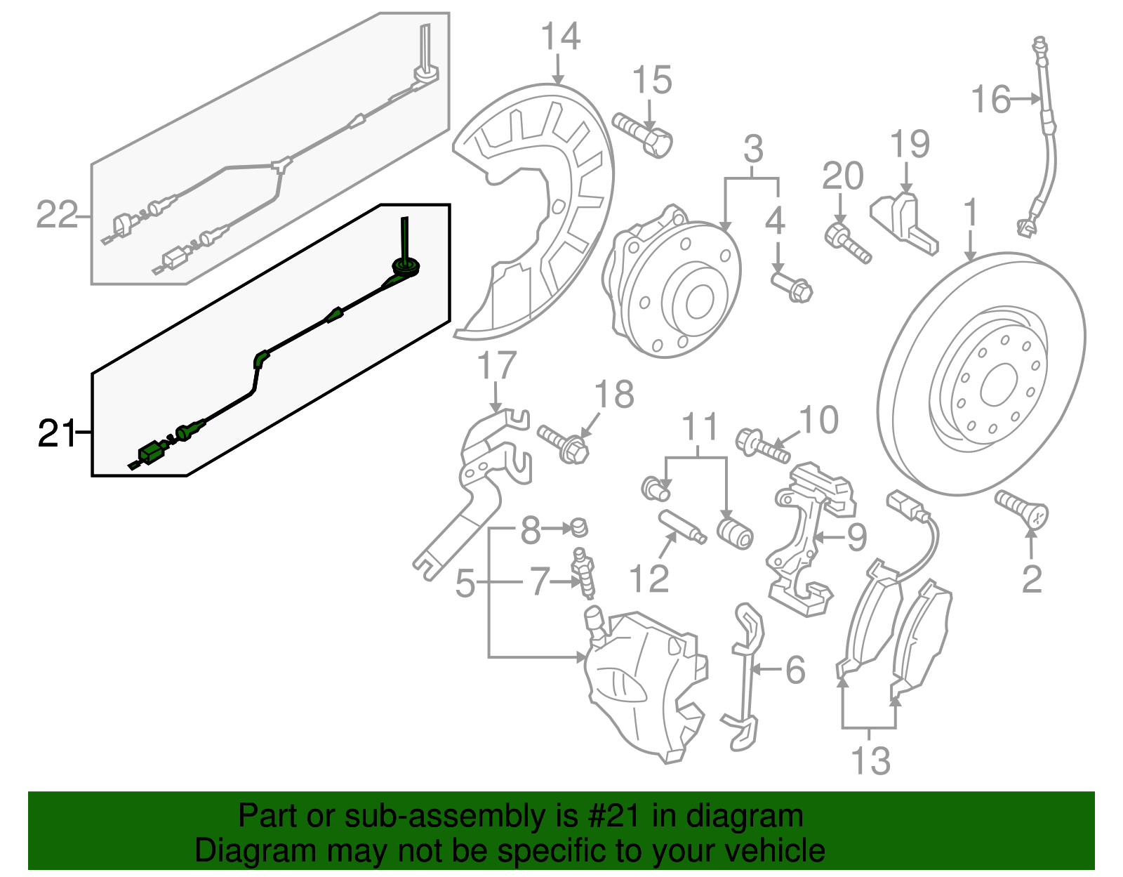 2009-2018 Volkswagen ABS Sensor Wire 5N0-927-903-Q | VW Direct Auto Parts