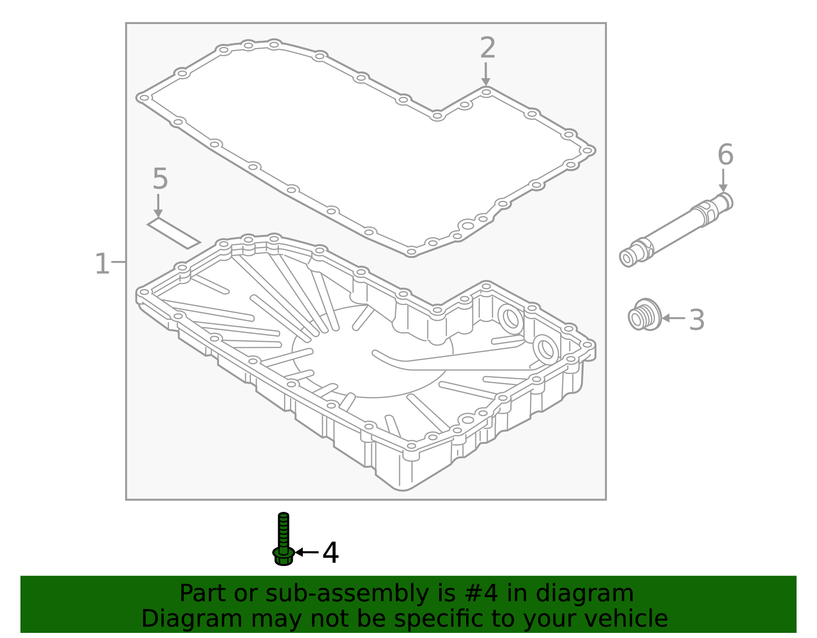 2018-2025 Audi Trans Pan Mount Bolt N-101-562-07 | OEM Parts Online