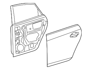 67003-47070 - Door Shell | Nucar Toyota of North Attleboro