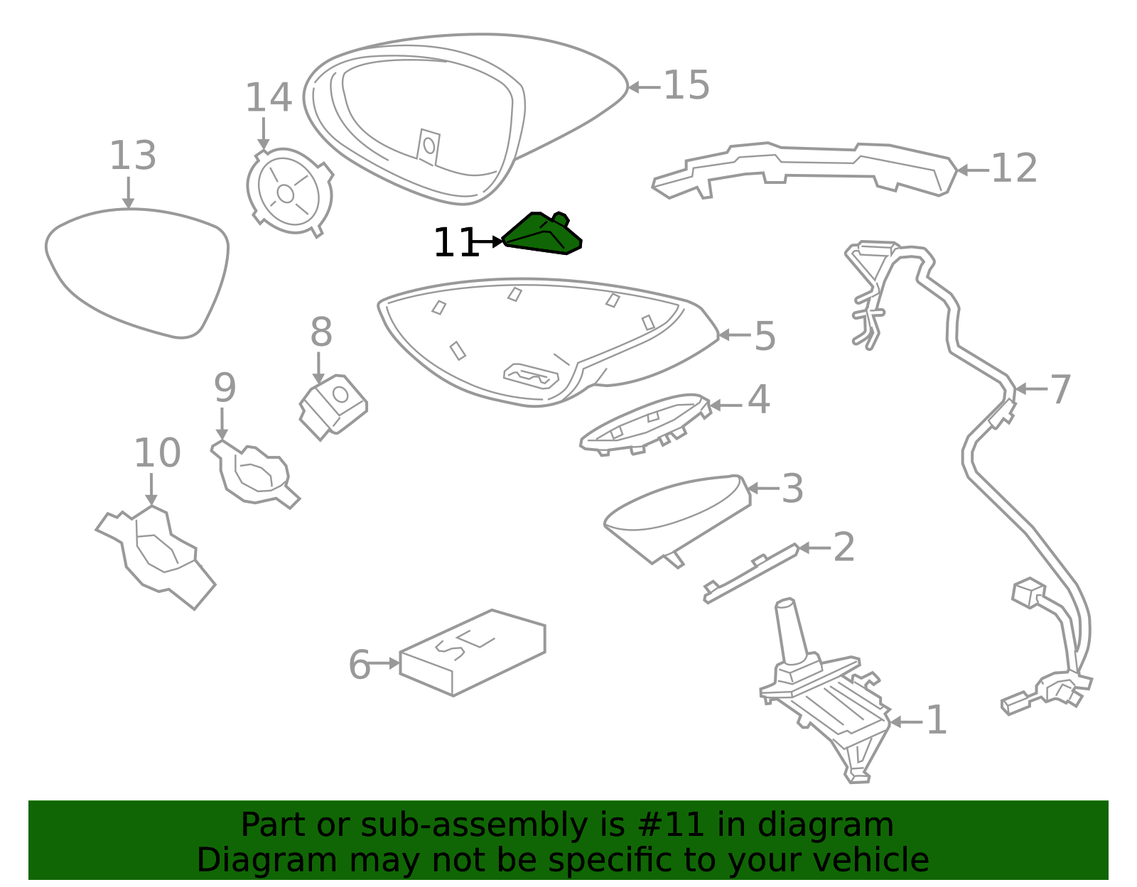 9Y0-945-294-A - Courtesy Light 2019-2025 Porsche | Genuine OEM Porsche ...