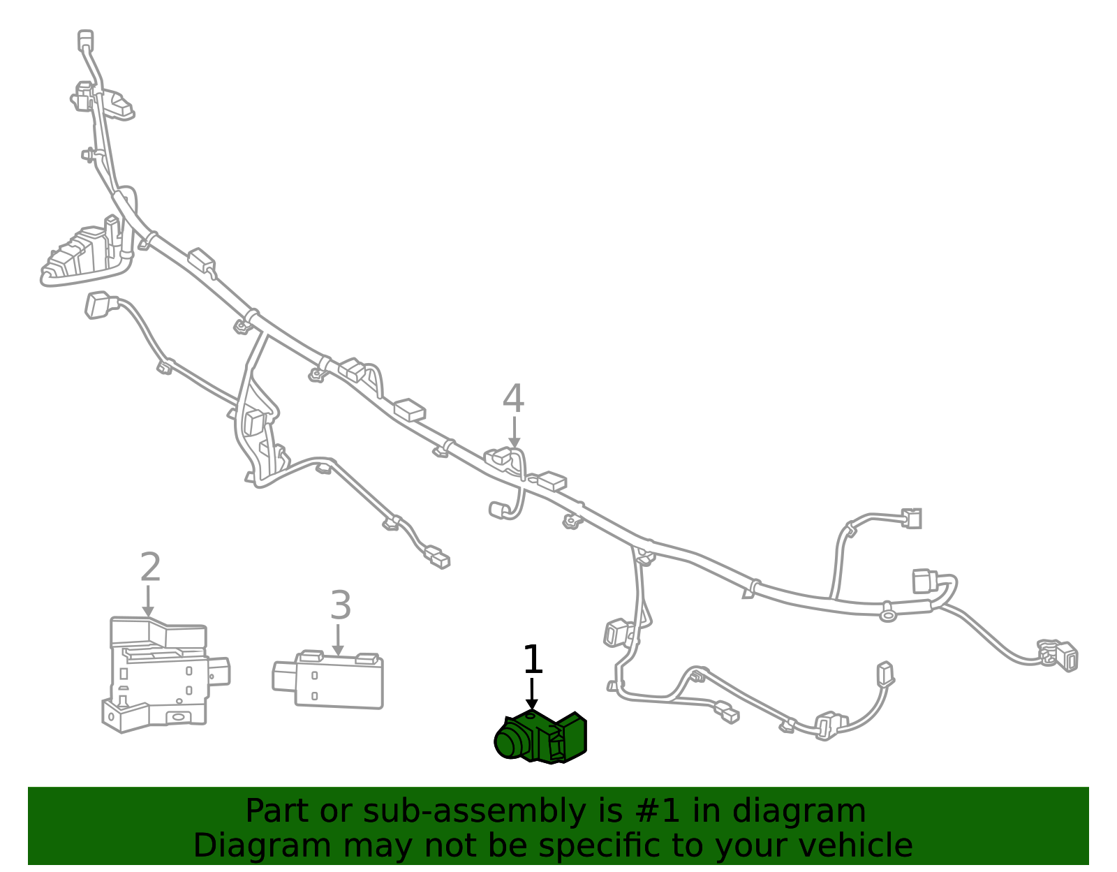 99310-CU000-NCM - High-Quality Park Sensor for 2024-2025 Genesis GV60 ...