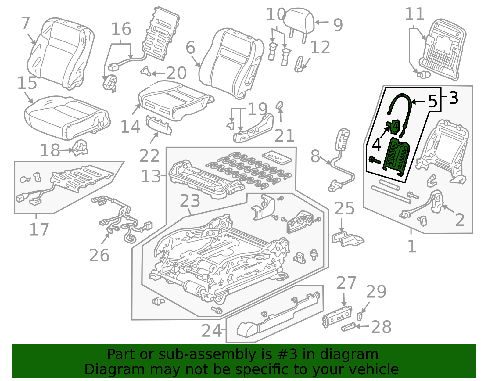 81610-SDA-A42 - High-Quality Lumbar Support for AutoNation Parts