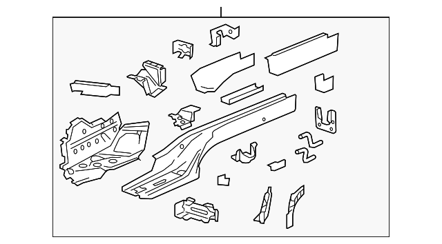 95371217 - Passenger Side Rear Underbody Rail Assembly 2012-2020 ...