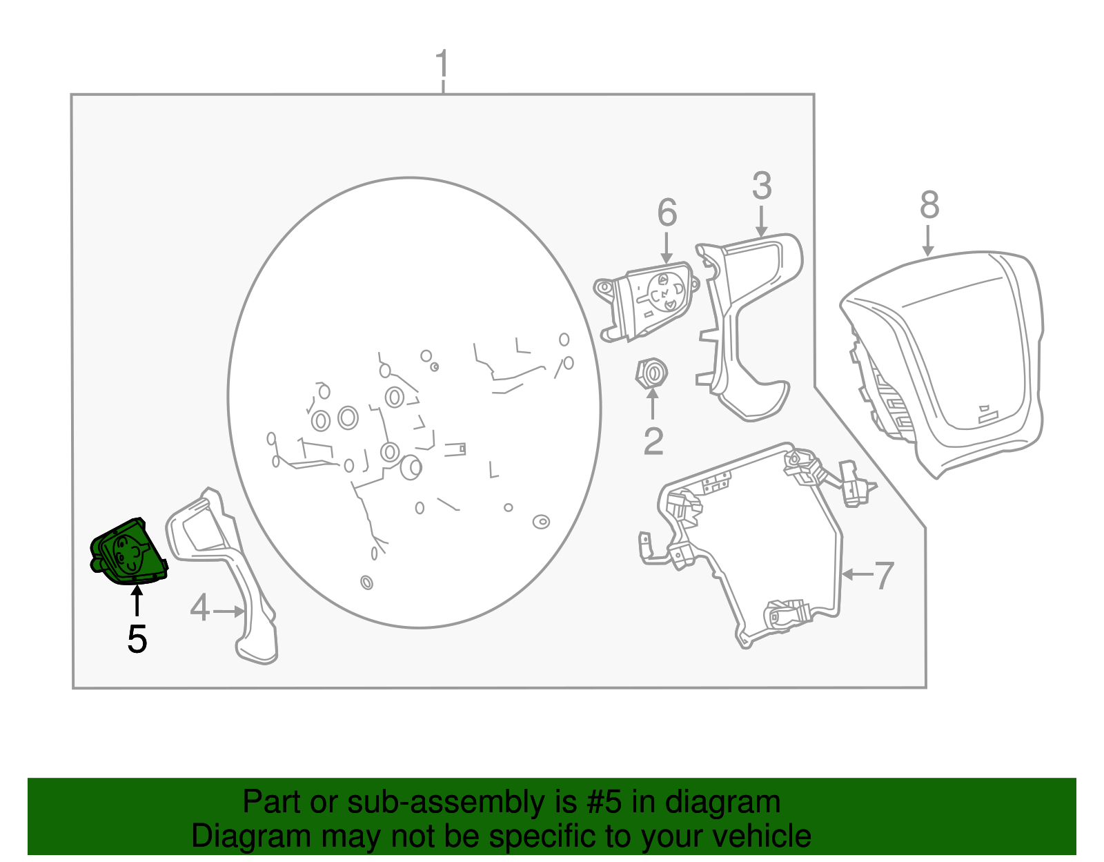 2014-2024 GM Black Carbon Cruise Control Switch 23262285 | Capital ...