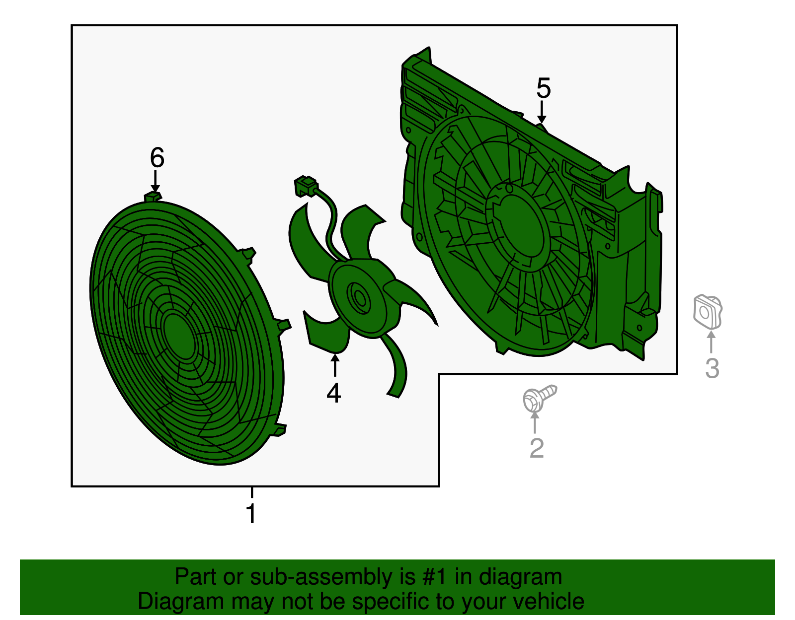 64546921381 - 2000-2006 BMW X5 Fan Assembly (64-54-6-921-381) | BMW of ...