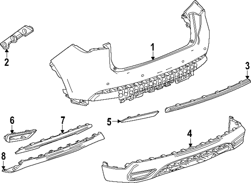 2024-2025 Buick Envision Lower Deflector 26358111 | Capital Chevy Parts