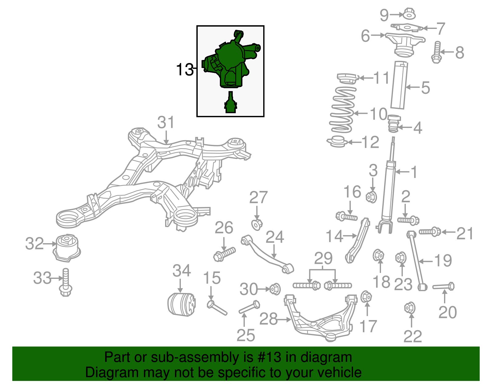 2011-2018 Mopar Knuckle 04877102AD | Mopar Parts Canada