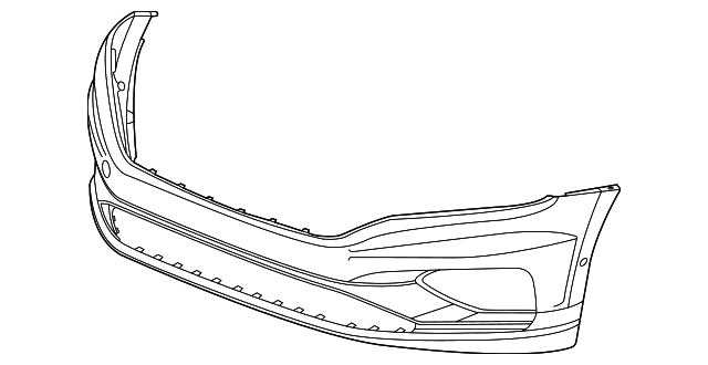 2020-2022 Volkswagen Passat Bumper Cover 561-807-221-H-GRU | VW Direct ...