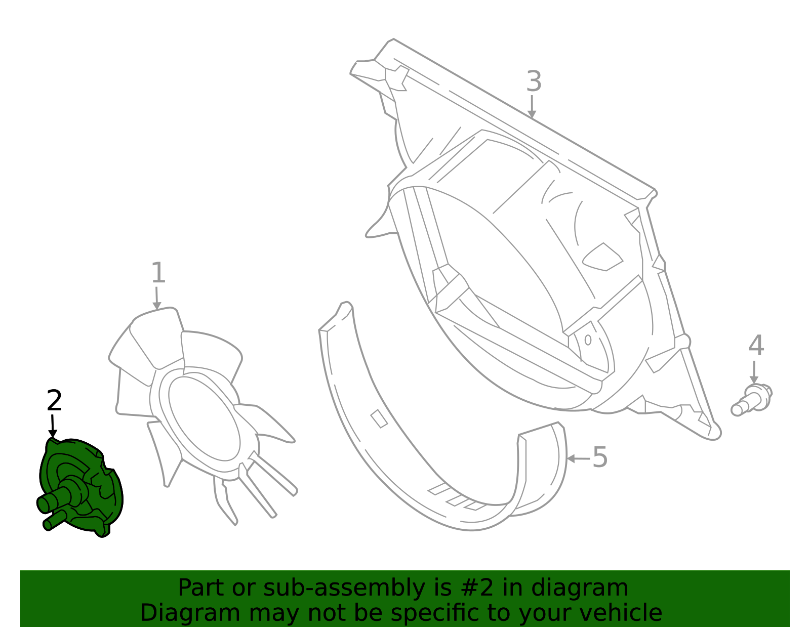 2020-2022 Ford Motorcraft™ Fan Clutch YB-3287 | OEM Parts Online