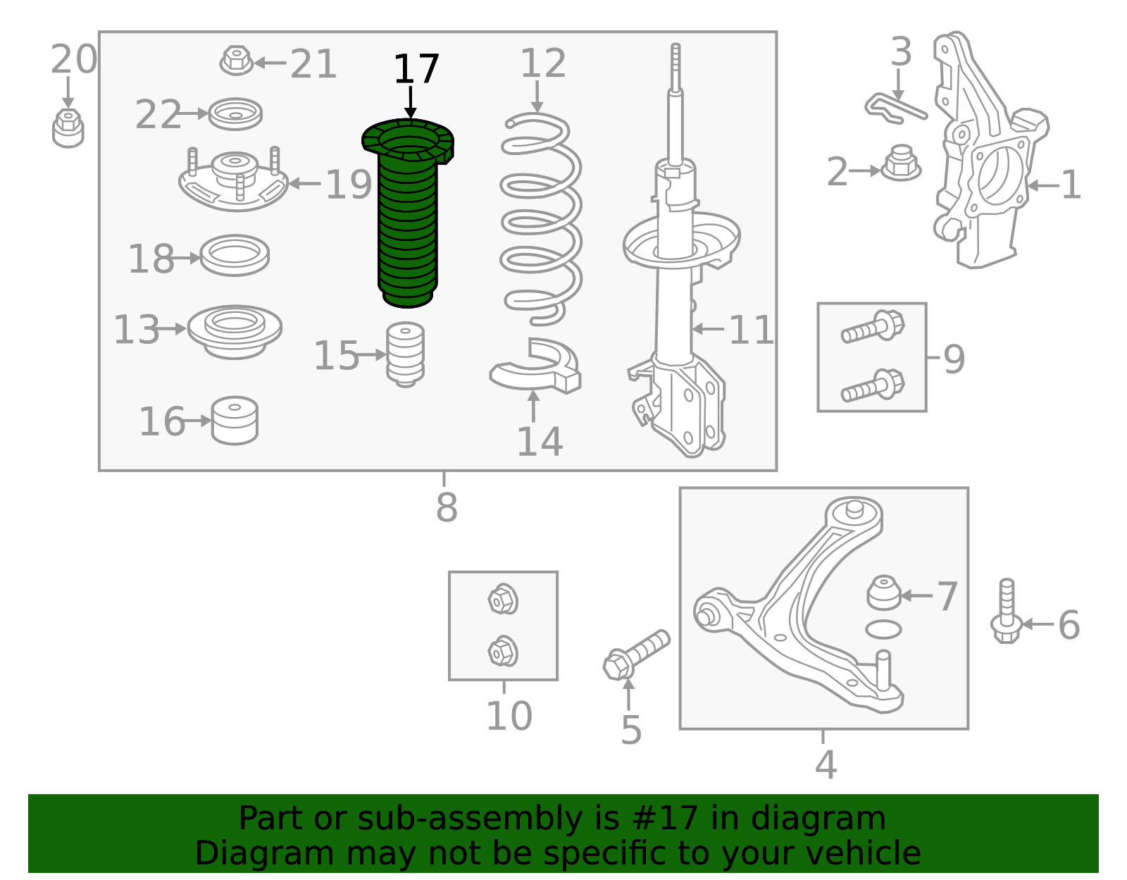 51403-SHJ-L01 - High-Quality Suspension Strut Bellows for 2008-2017 ...
