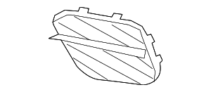 51117222858 - 2011-2013 BMW X5 Outer Grille (51-11-7-222-858) | BMW of ...