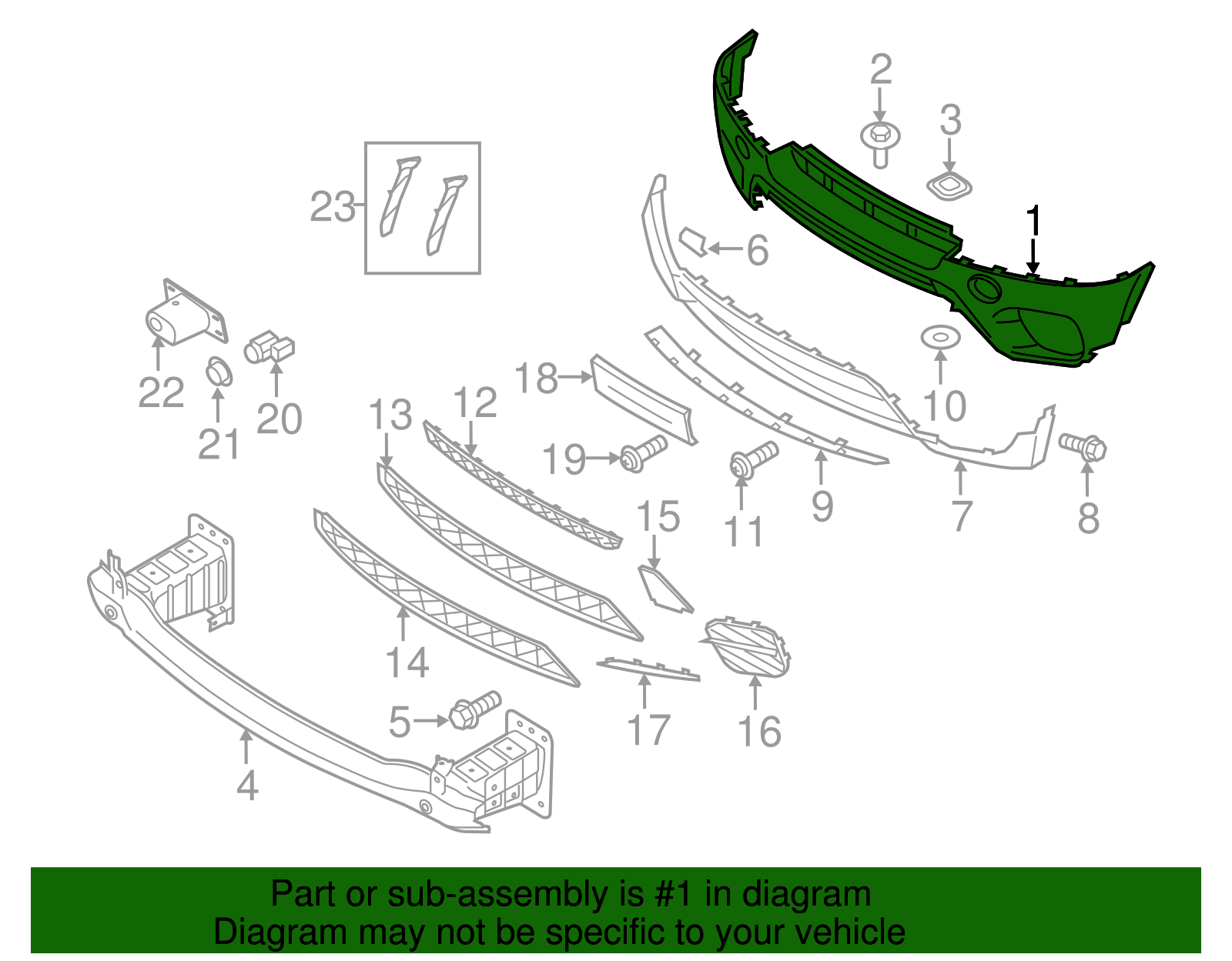 51-11-7-222-718 - Bumper Cover | BMWPartsHub