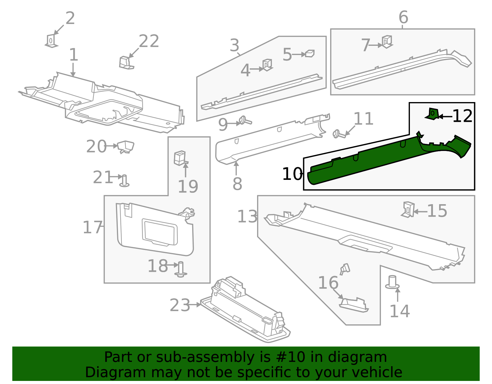 2021-2025 Ford Bronco Rear Cover M2DZ-78613D11-AH | Ford OEM Parts Outlet