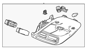 2017-2021 Chevrolet Bolt EV F Console 42806004 | Courtesy Parts