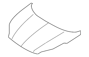 66400-D9100 - Hood Panel 2017-2022 Kia Sportage | Kia.Parts Store